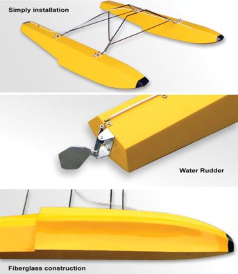 1/4 Scale Float Set (Silver) – RC DEPOT オンラインショップ